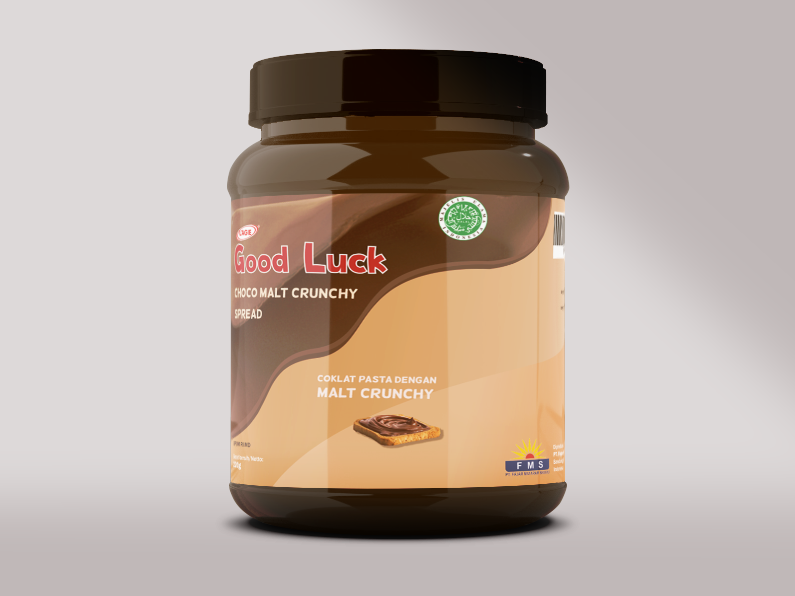 Design Label for "LAGIE Good Luck" by Audrey AlFikri on Dribbble