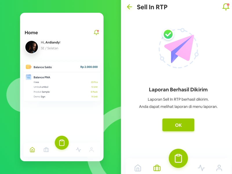 Marketing Management Apps by Raka Pradita on Dribbble