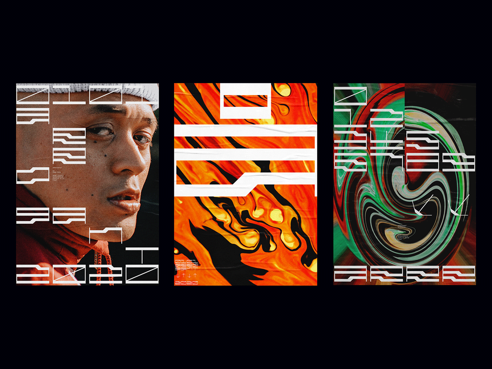 ARROGANT POSTERS by zieba_ on Dribbble