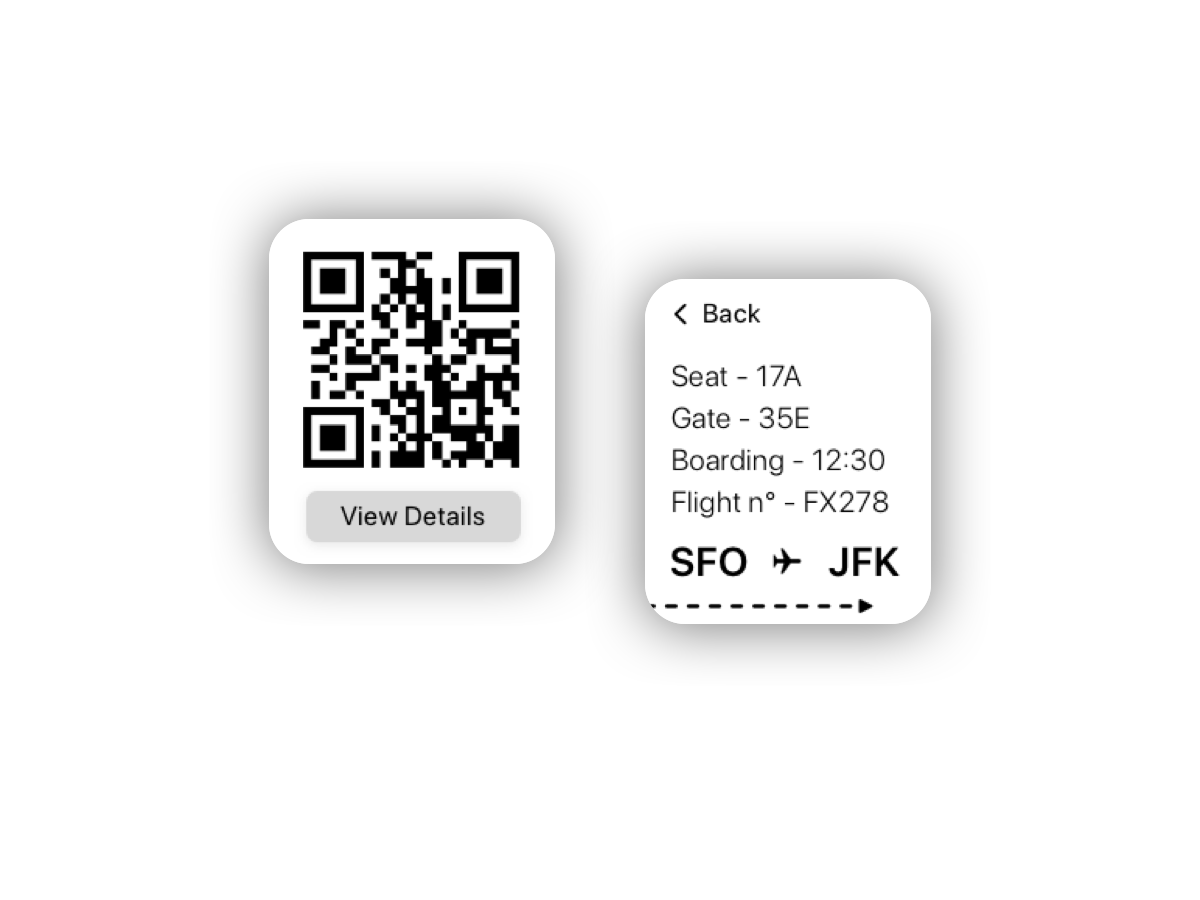 Daily Ui 024 Boarding Pass By Fin Taylor On Dribbble