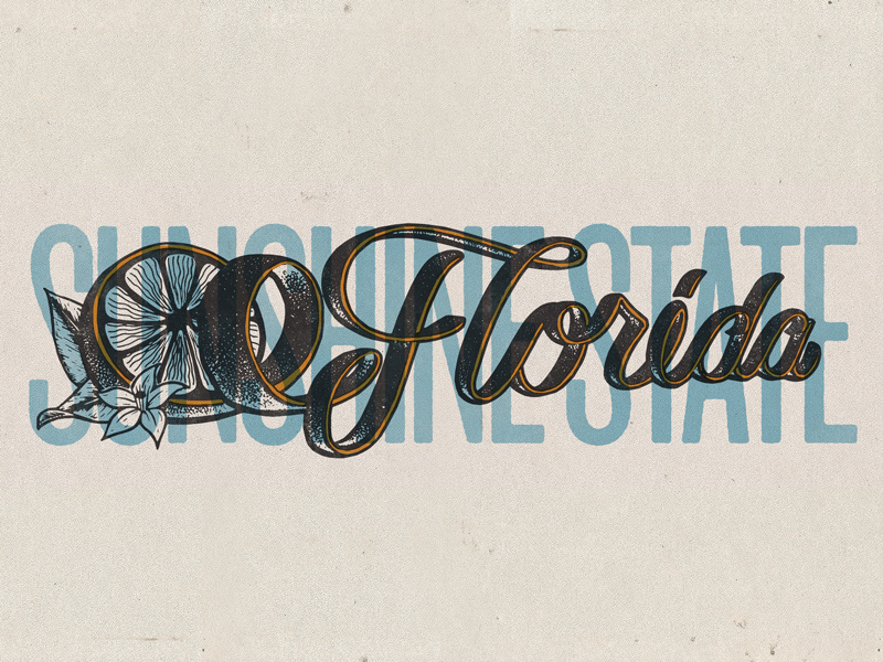 Sunshine State by Elniño on Dribbble