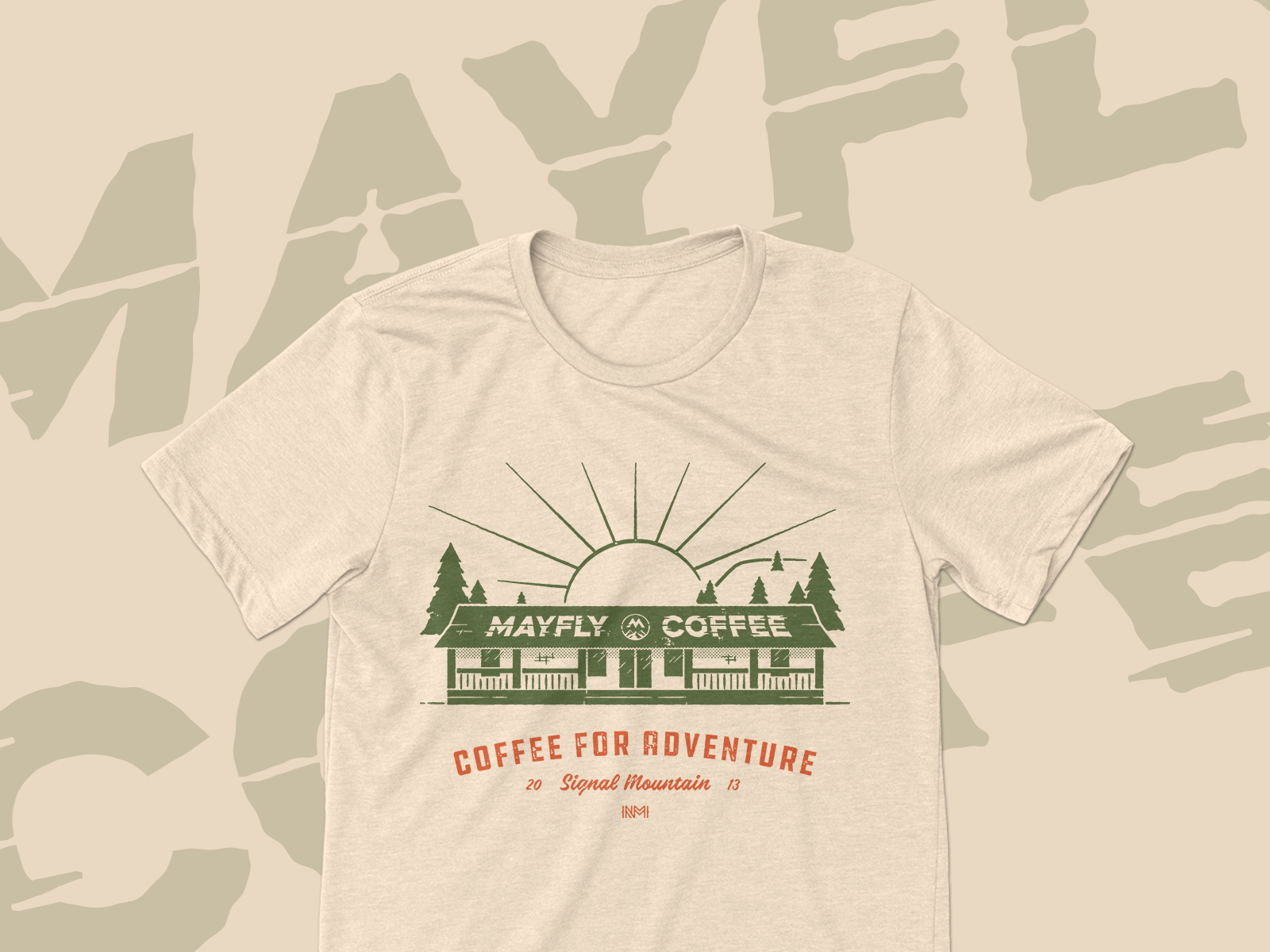 Mayfly Coffee T-shirt Design by Adam Tetzlaff on Dribbble