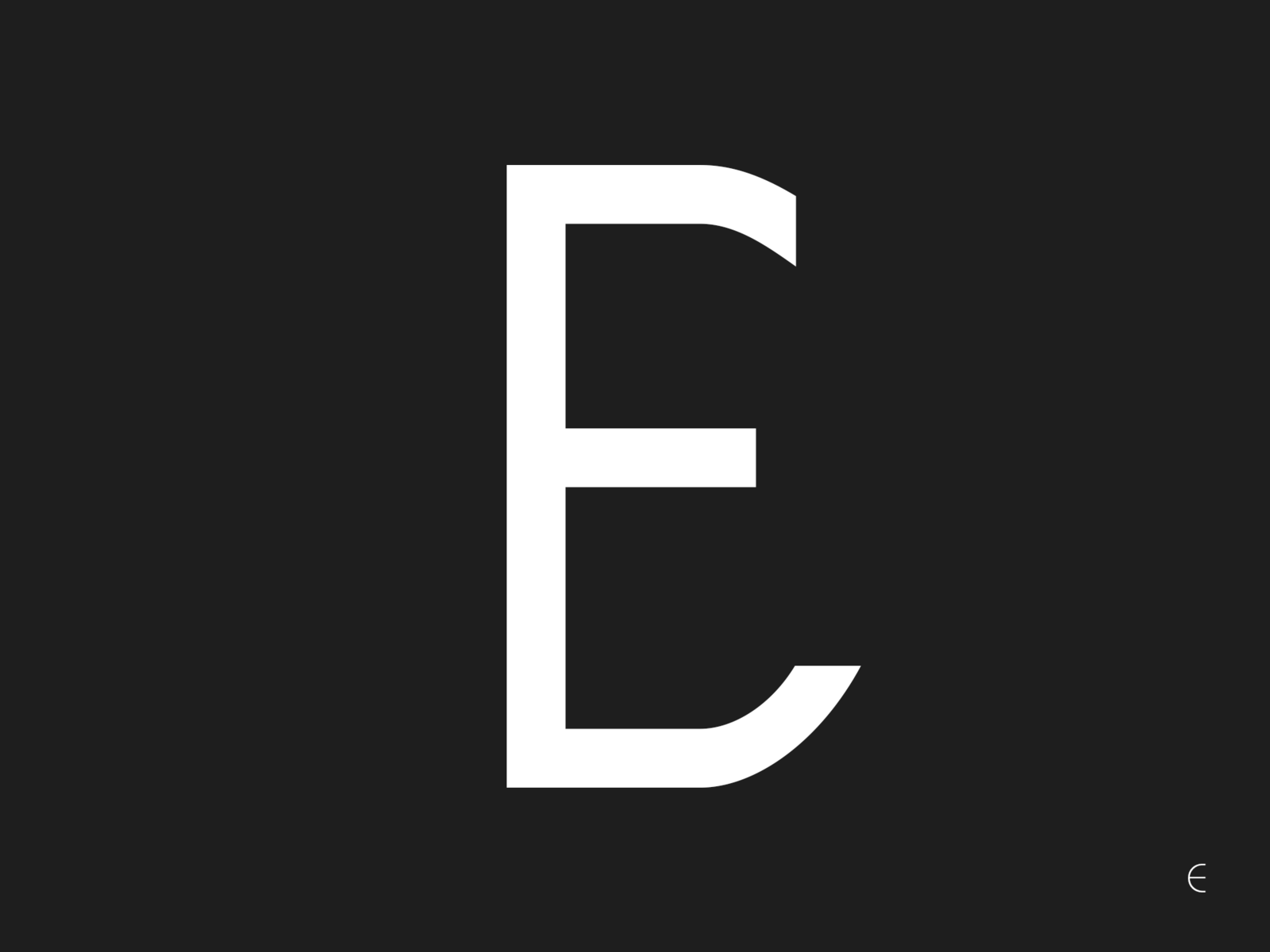 E by Sabino Skai on Dribbble