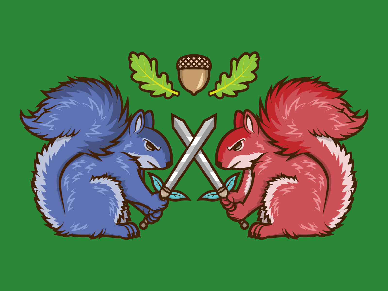 Squirrels With Swords
