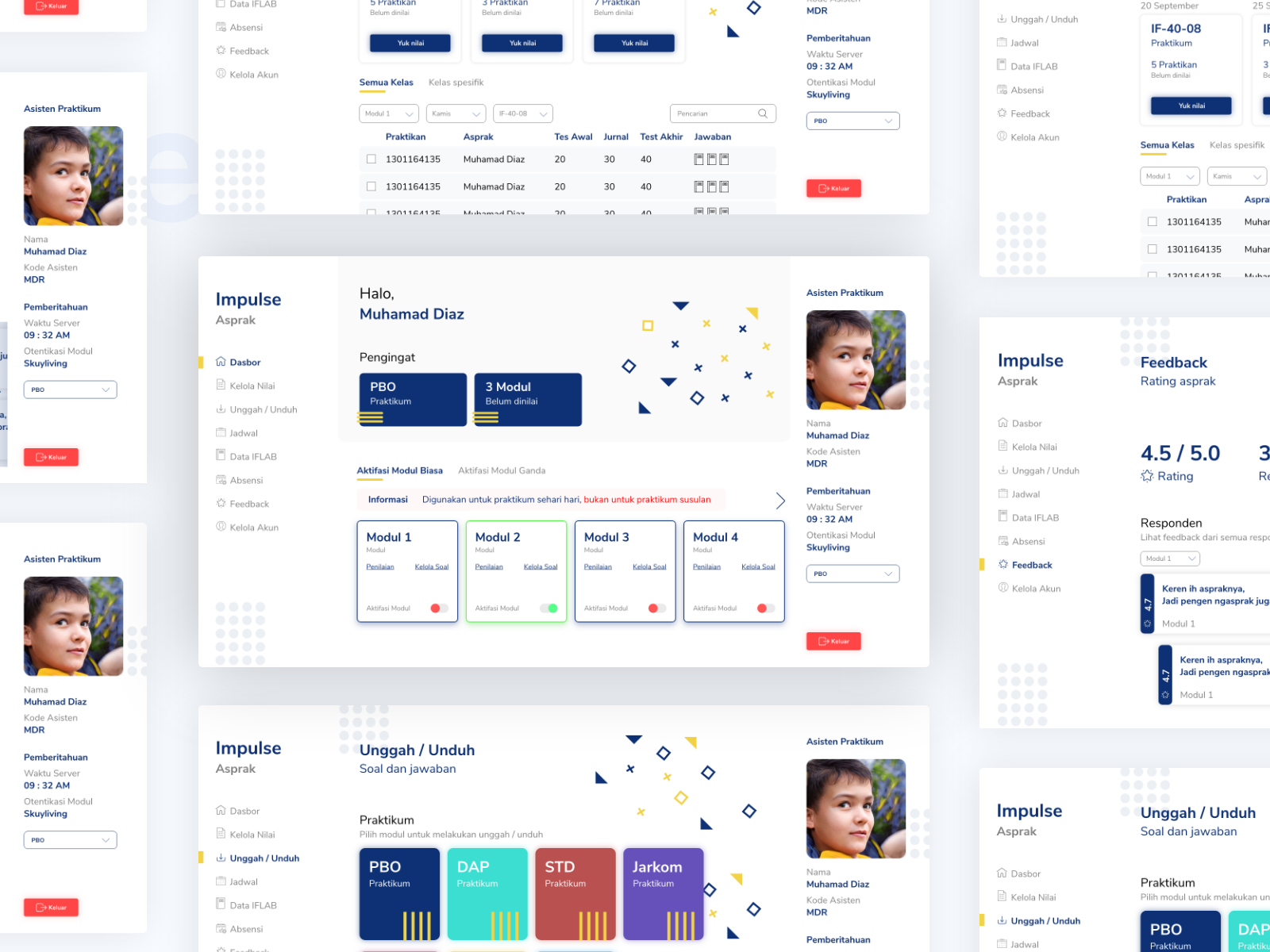 Redesign Impulse by Muhamad Diaz on Dribbble
