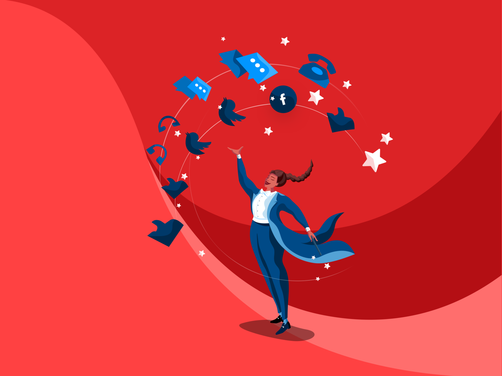 Maestro Illustration Scene #3 by H/A Studio on Dribbble