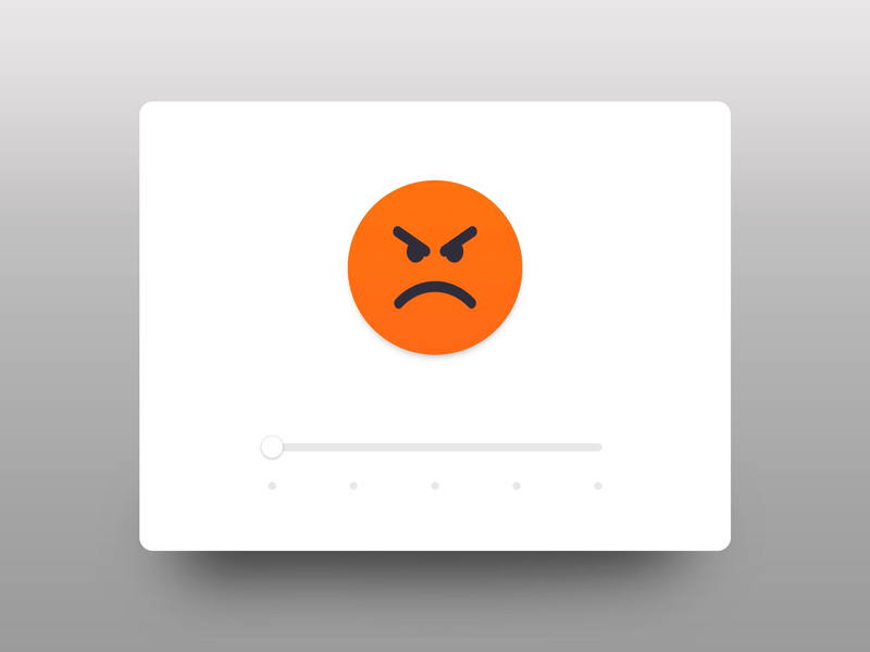 Rating satisfaction by Rafa Sánchez on Dribbble