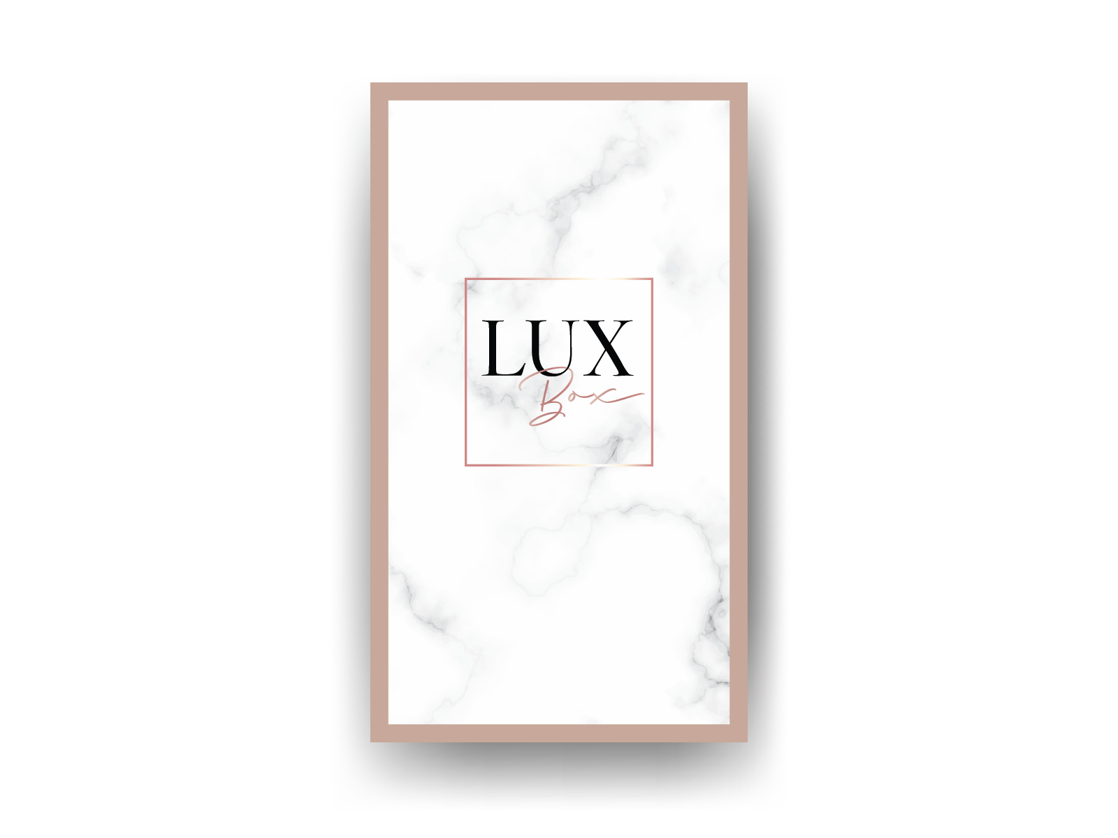 Business Card Lux Box by Matea Shumkovska on Dribbble