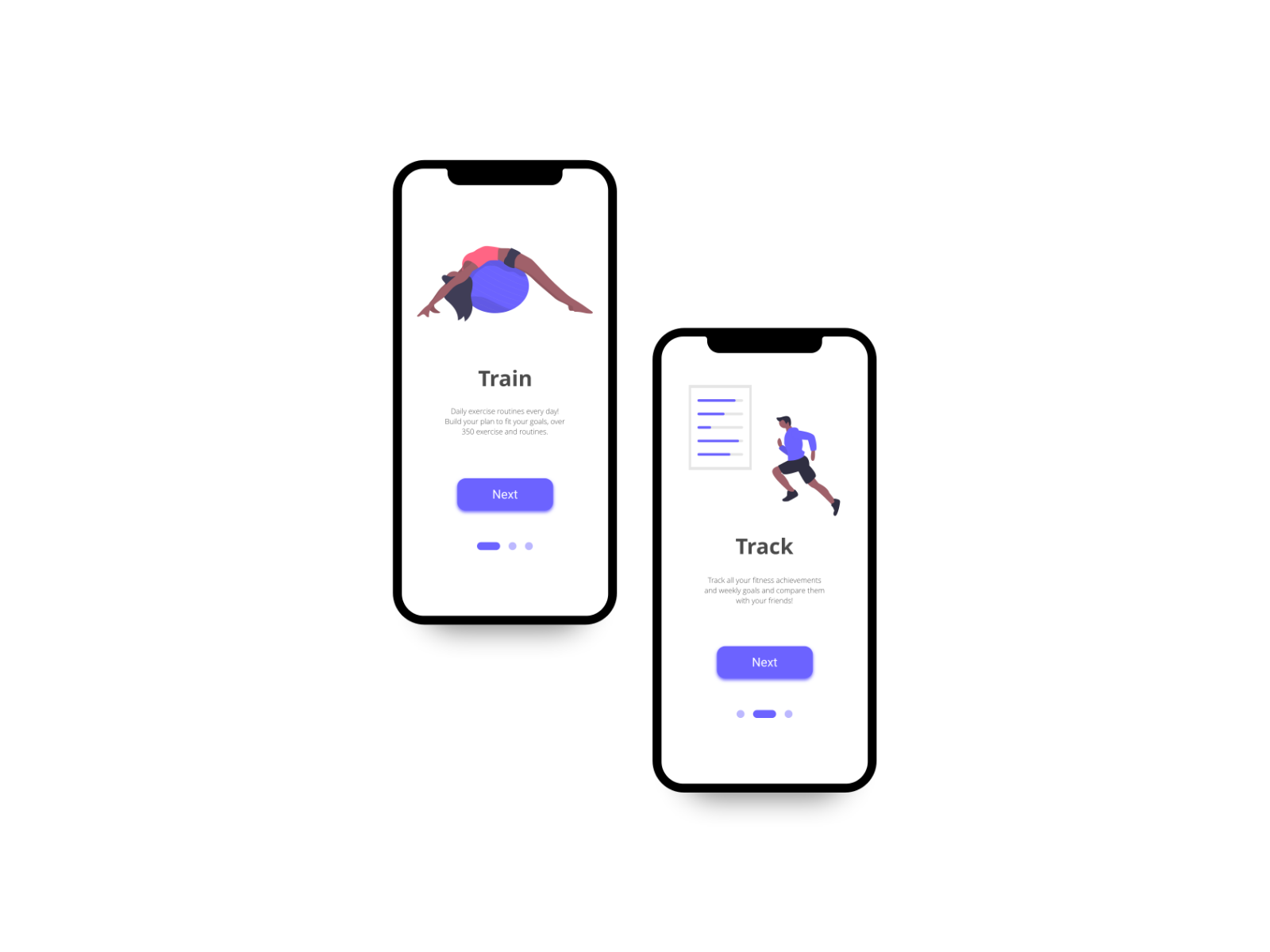 Fitness Onboarding by Harry Maher on Dribbble