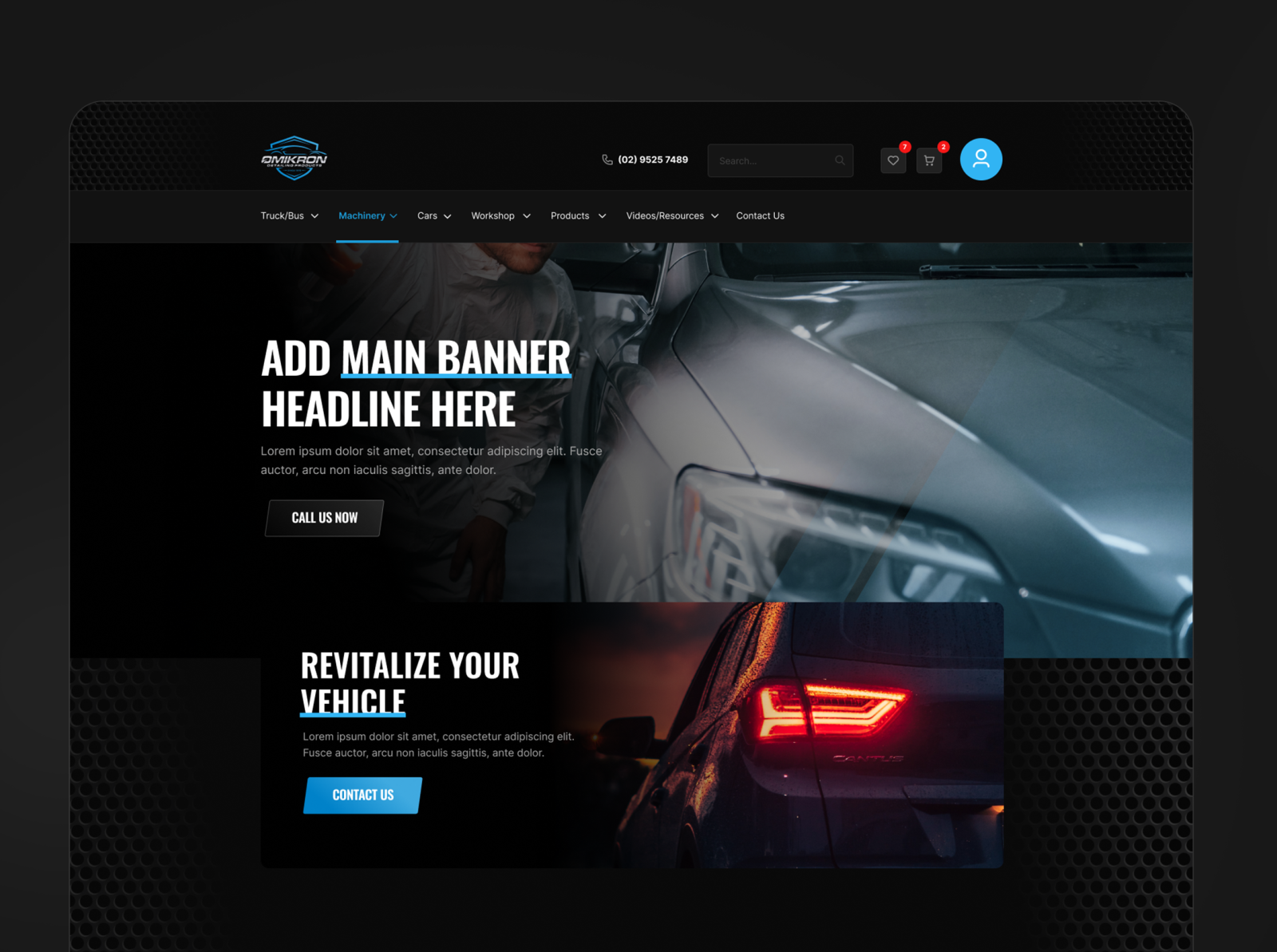 Omikron Mockup 1/2 by Ryan Marinay on Dribbble