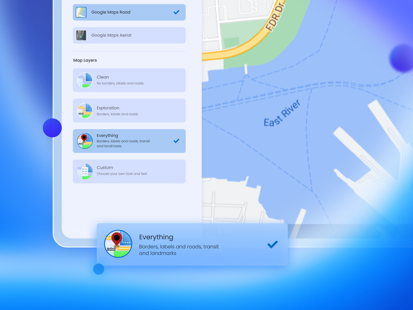 Map Layers, Map Option - GIS, Mapping by Ahmad Arif Zulfikar on Dribbble