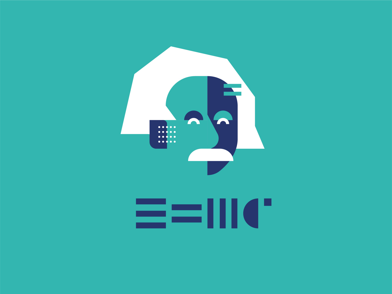 Albert Einstein by Levsha on Dribbble
