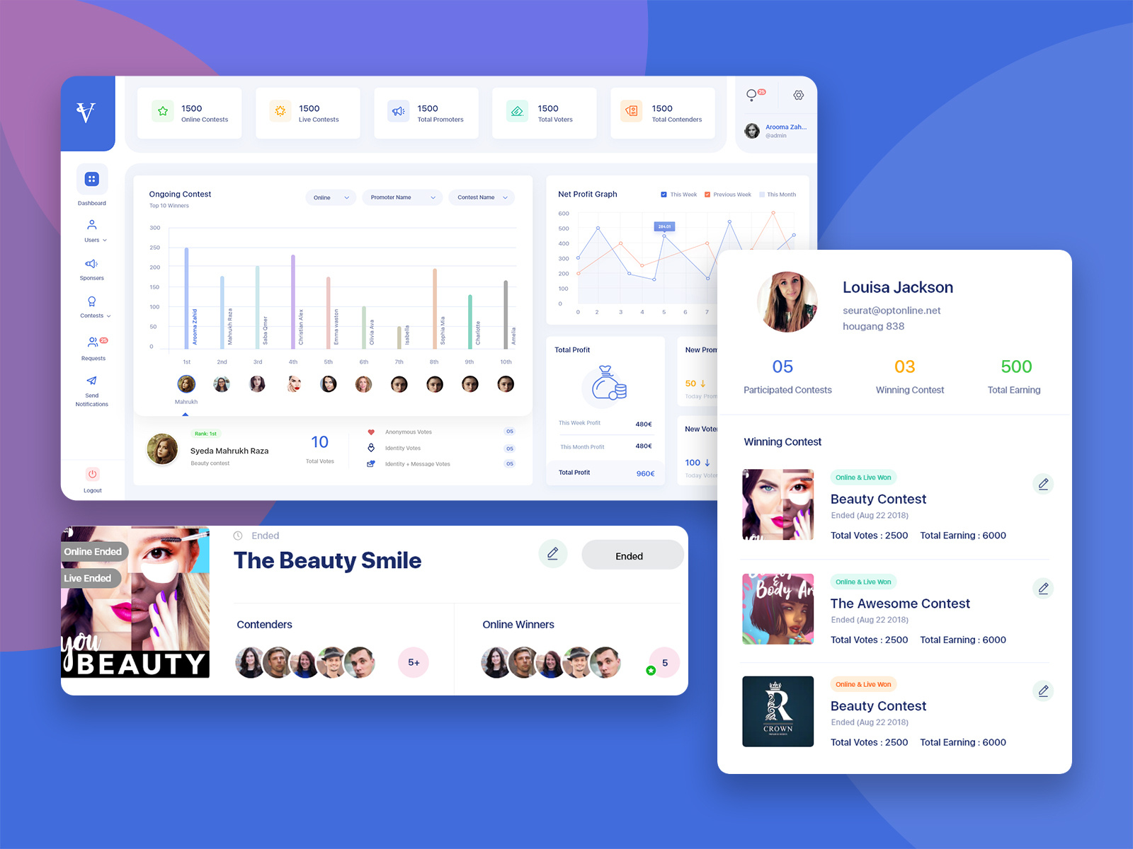 V Club by Bilal Khalid on Dribbble