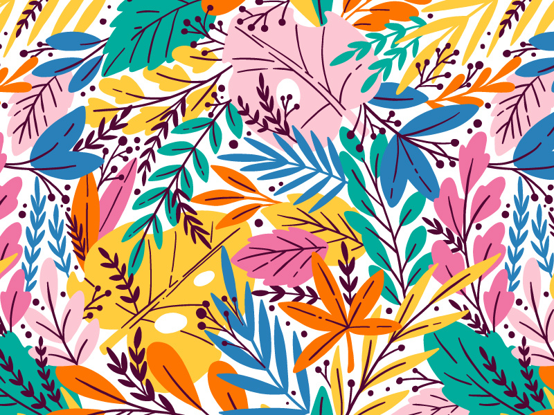 Magic flowers by Maria Galybina on Dribbble