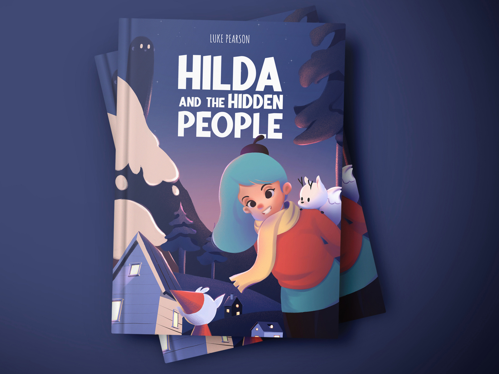 HILDA BOOK COVER DESIGN (graphic novel series) by N A W M Y on Dribbble