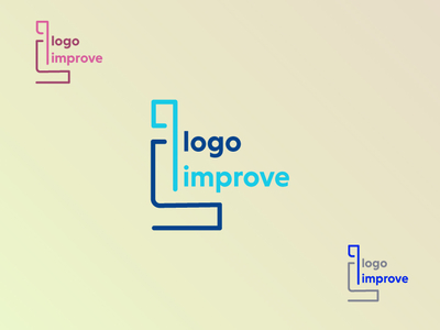 Logo Improve - Thanks for the follow by Andrew Mullard on Dribbble