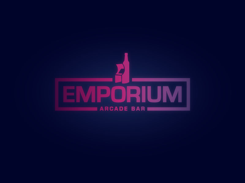 Emporium Arcade Bar Logo by Gabriel Walker on Dribbble
