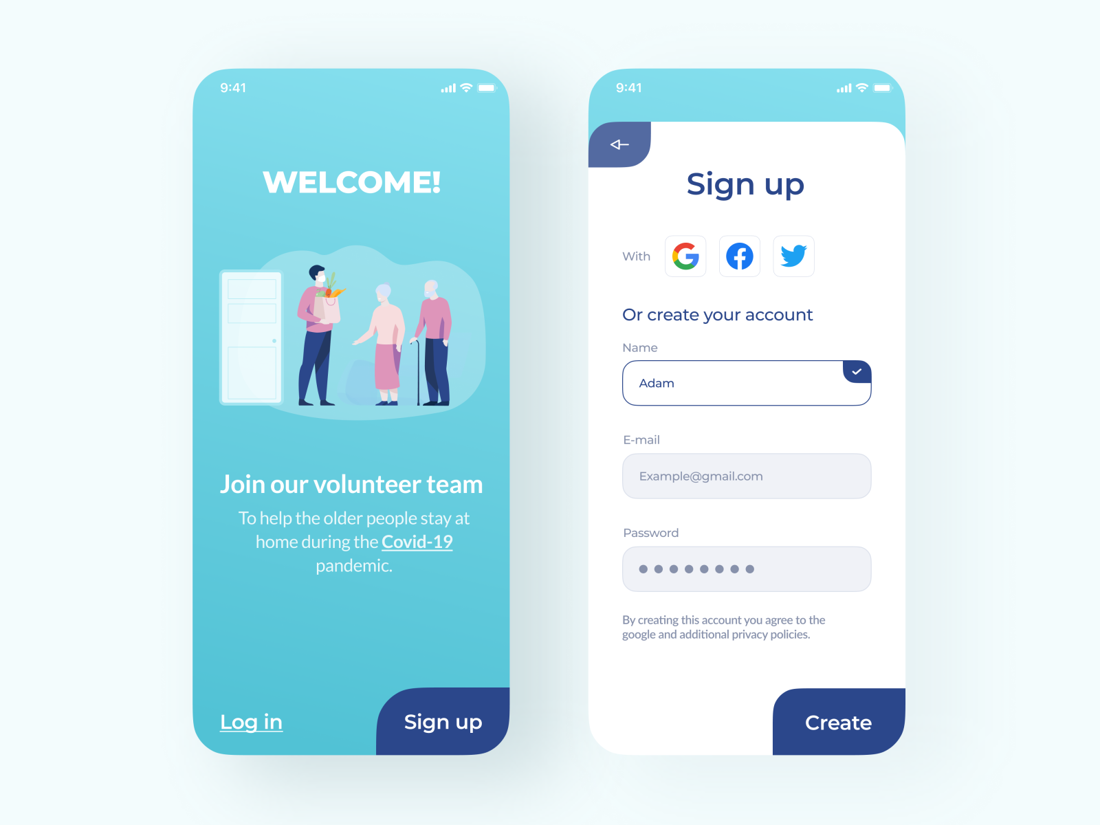 Daily UI - Sign Up by Maccinz on Dribbble