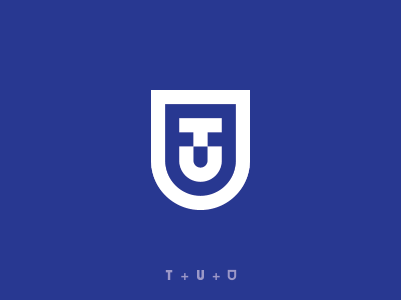 "T + U + Shield" Logo Concept by Branding By Heart on Dribbble