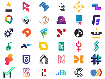 2019 Logos by Branding By Heart on Dribbble