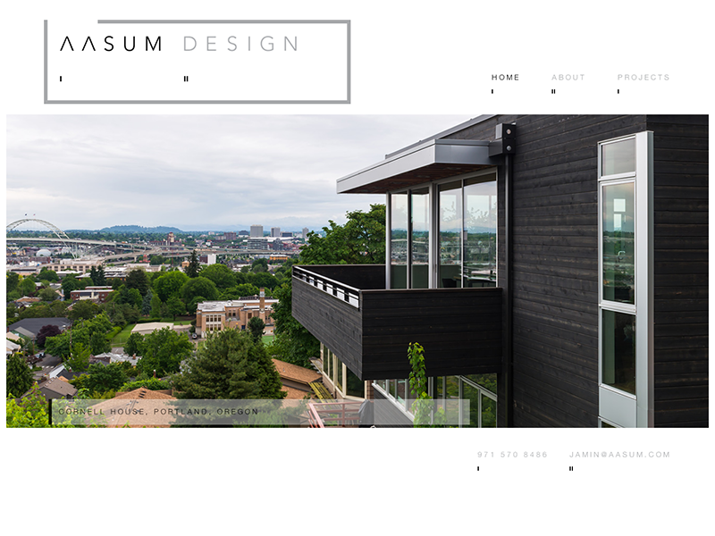 AAsum Design Website by Jeremy AAsum on Dribbble