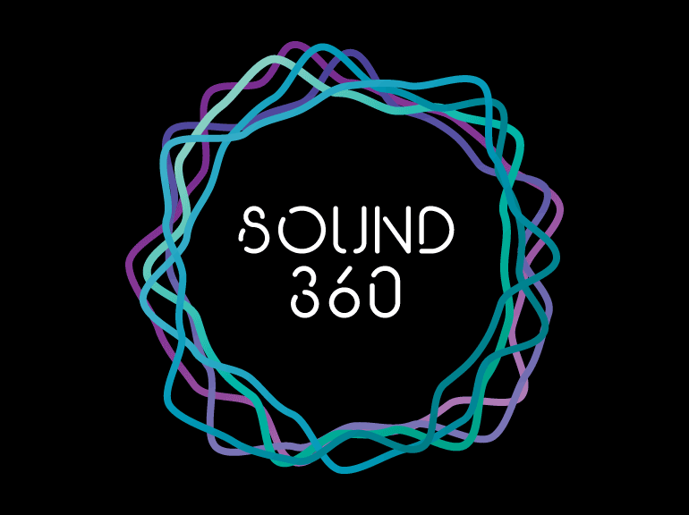 Sound 360 Logo by Hattie Chau on Dribbble