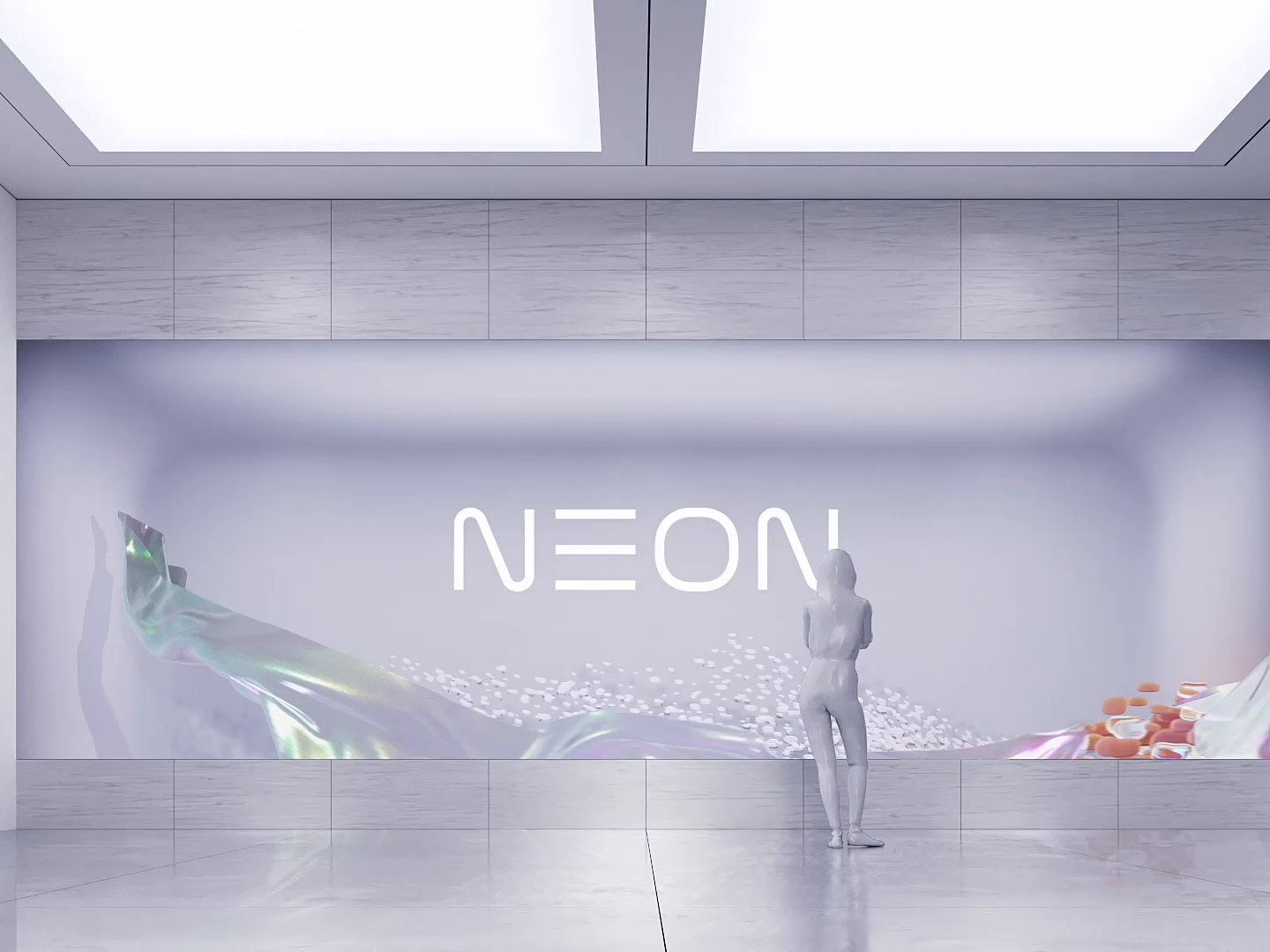 Samsung neon life brand design by Gleb Kuznetsov for Milkinside on Dribbble