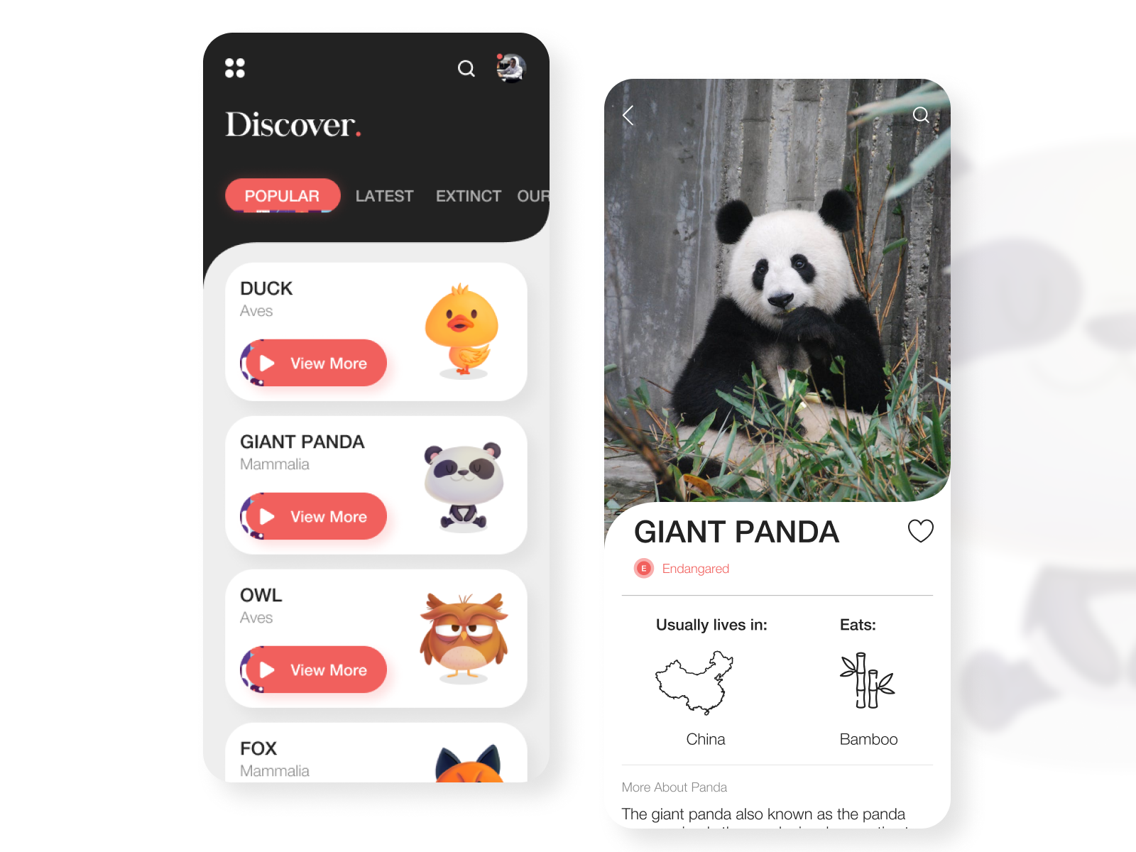 Discover Nature App UI by Ilija 🔥 on Dribbble