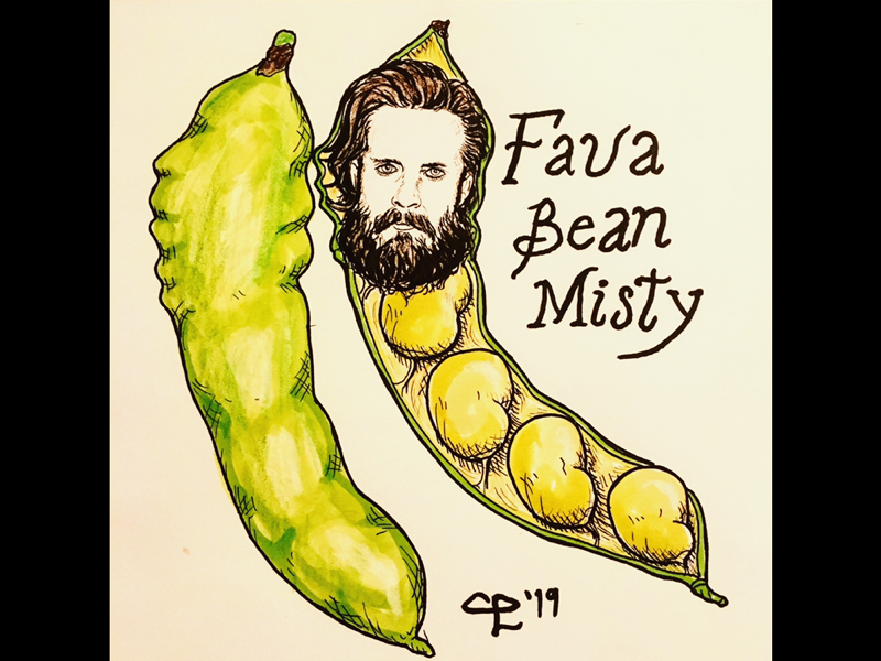 Fava Bean Misty by Corey Largent on Dribbble