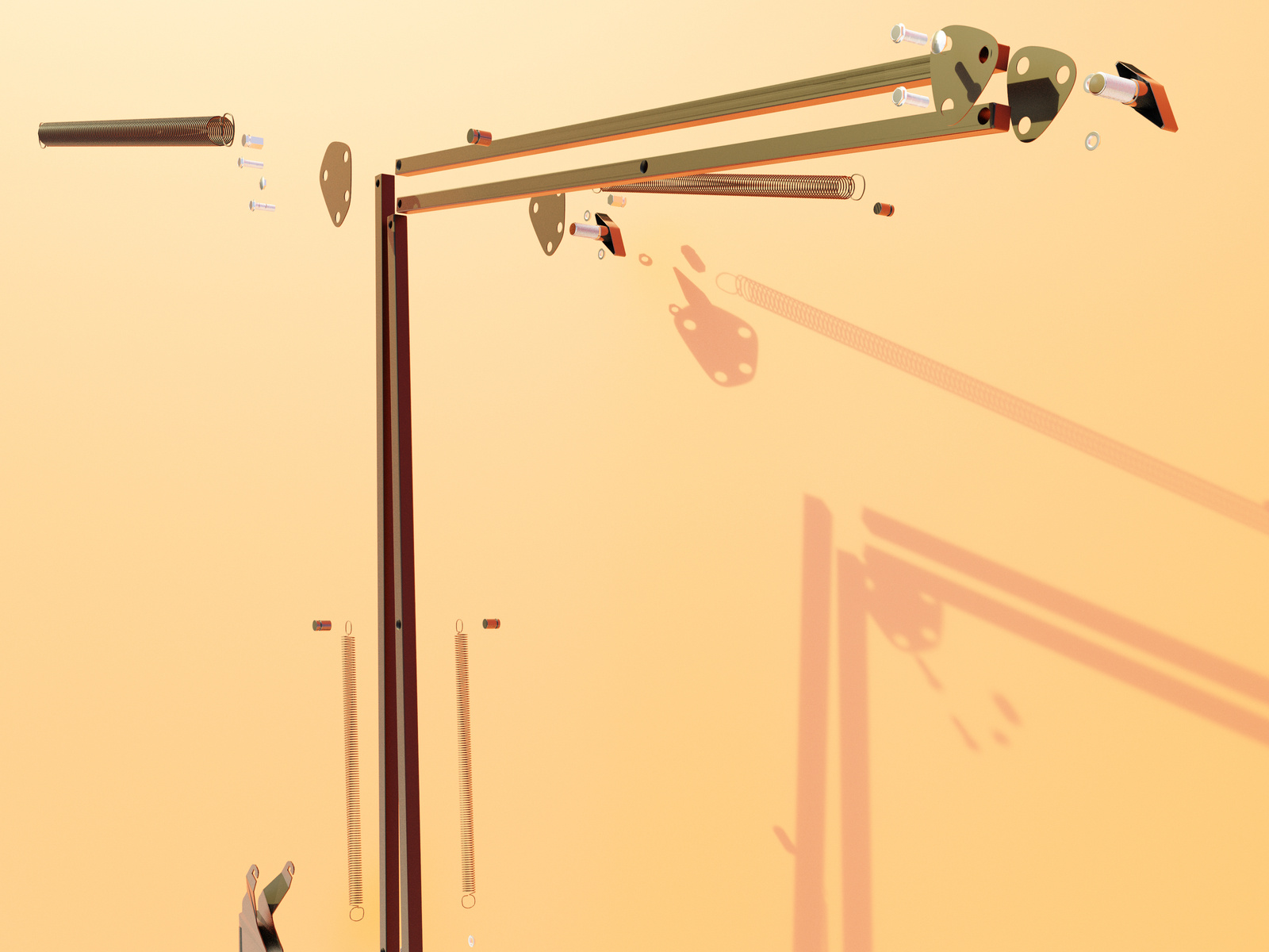 Boom Arm in Blender by Michael Kaplunow on Dribbble