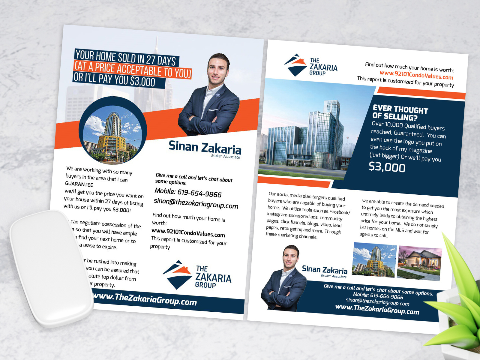 Real Estate Agent Flyers by Jonayed Hossain on Dribbble