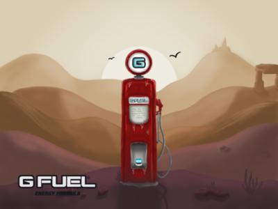 G Fuel Advertisement by Elmrichdesign on Dribbble