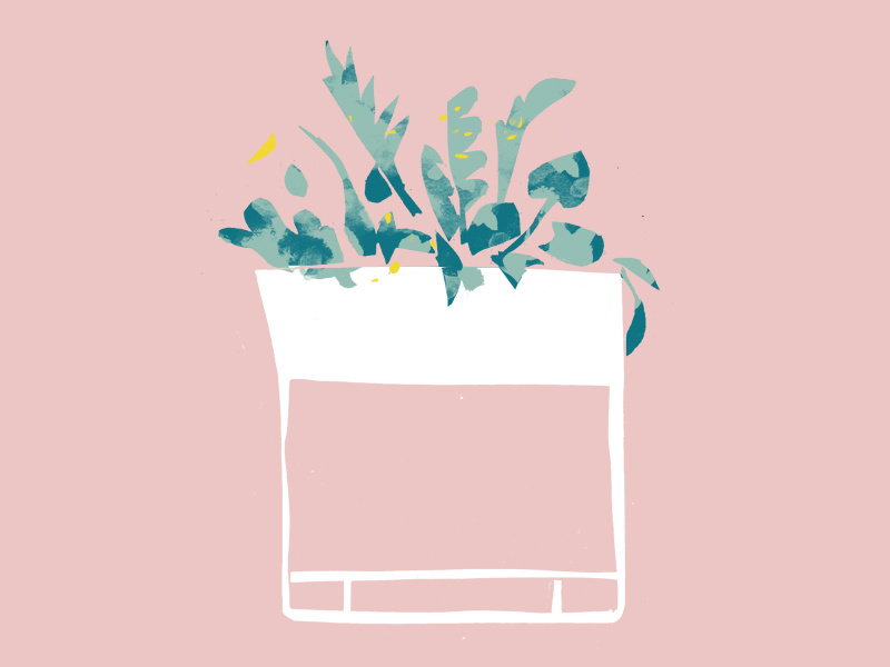 Spring Plants by Siotes — Ballasiotes on Dribbble