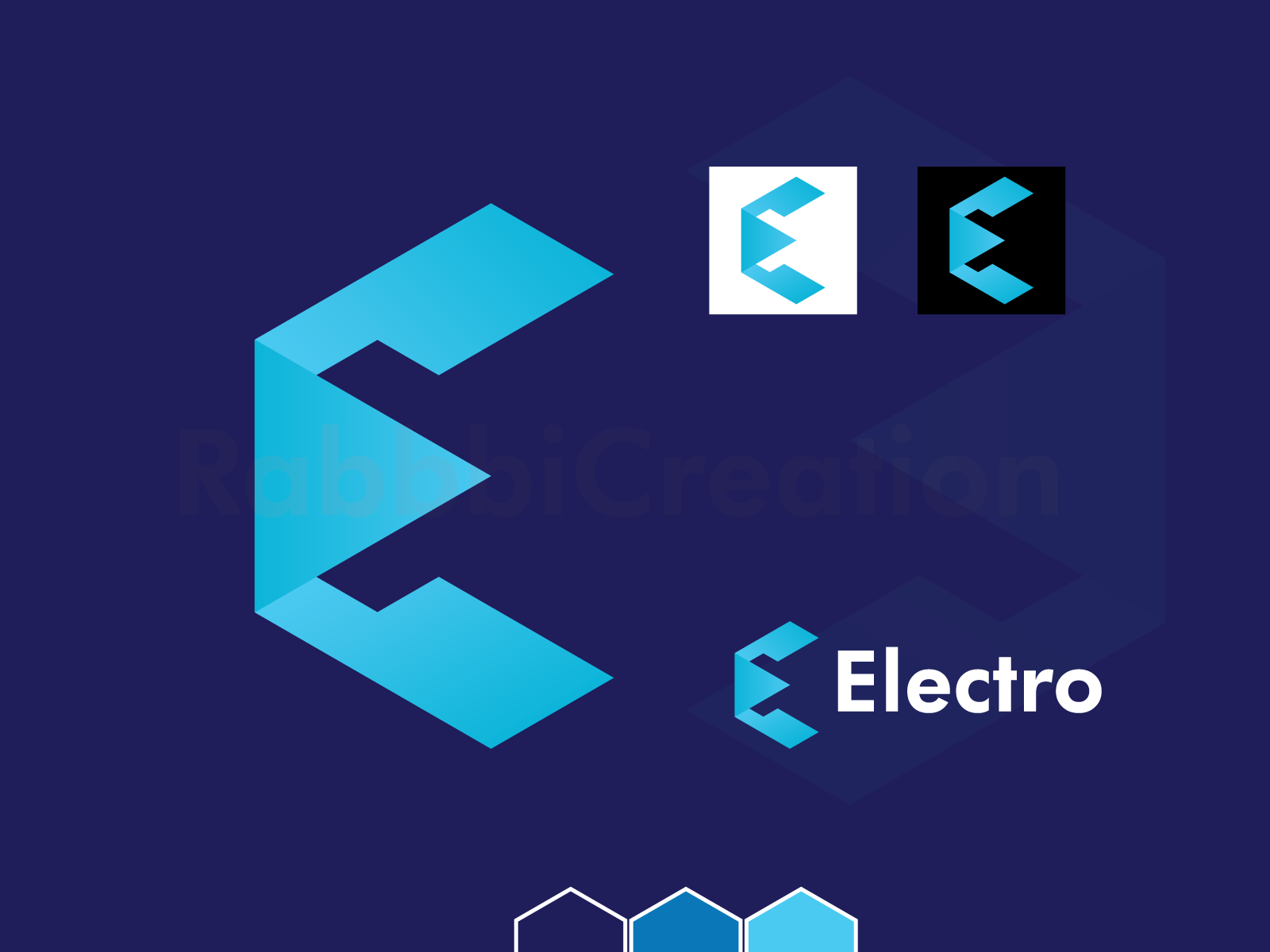 Electro Logo for sell by Golam Rabbi on Dribbble