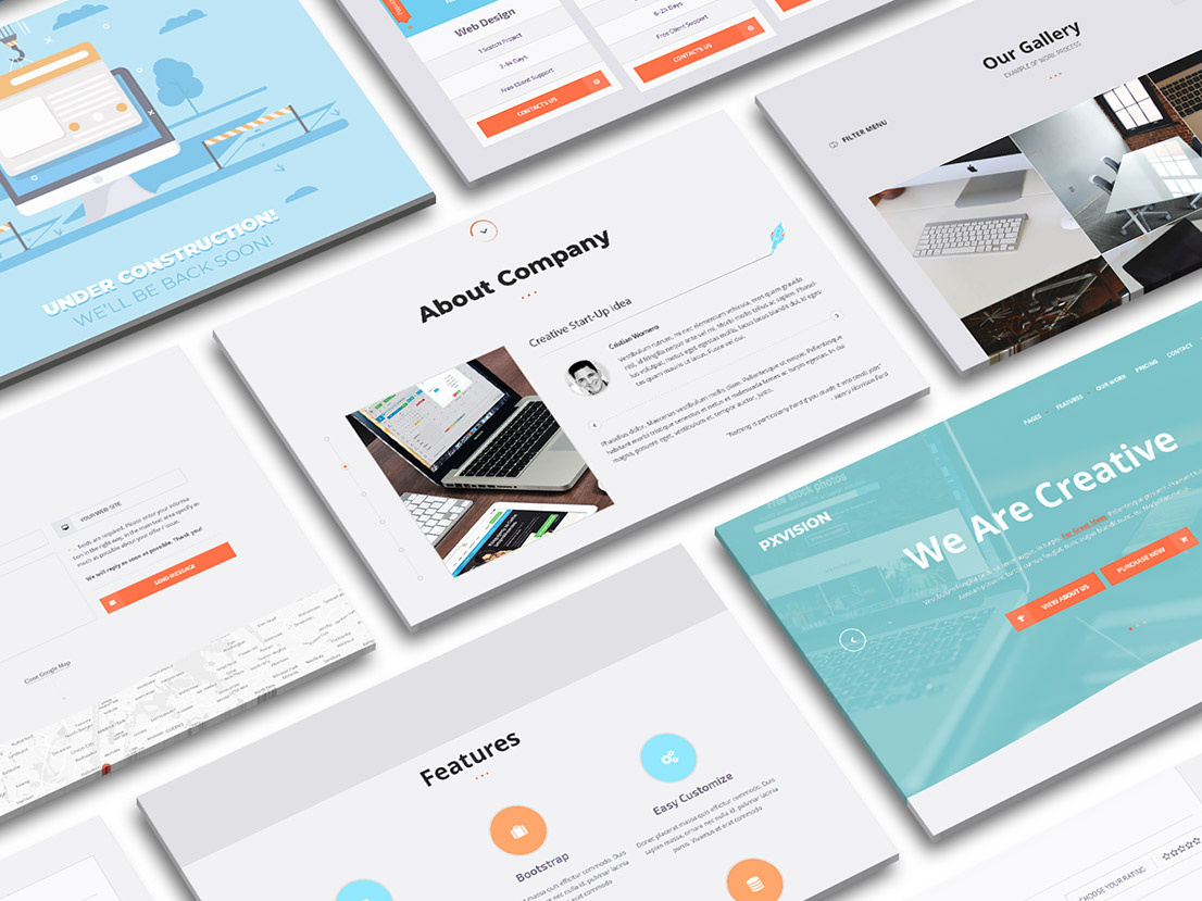 Tech Corporate - Web Design by Michael Dudelzon on Dribbble