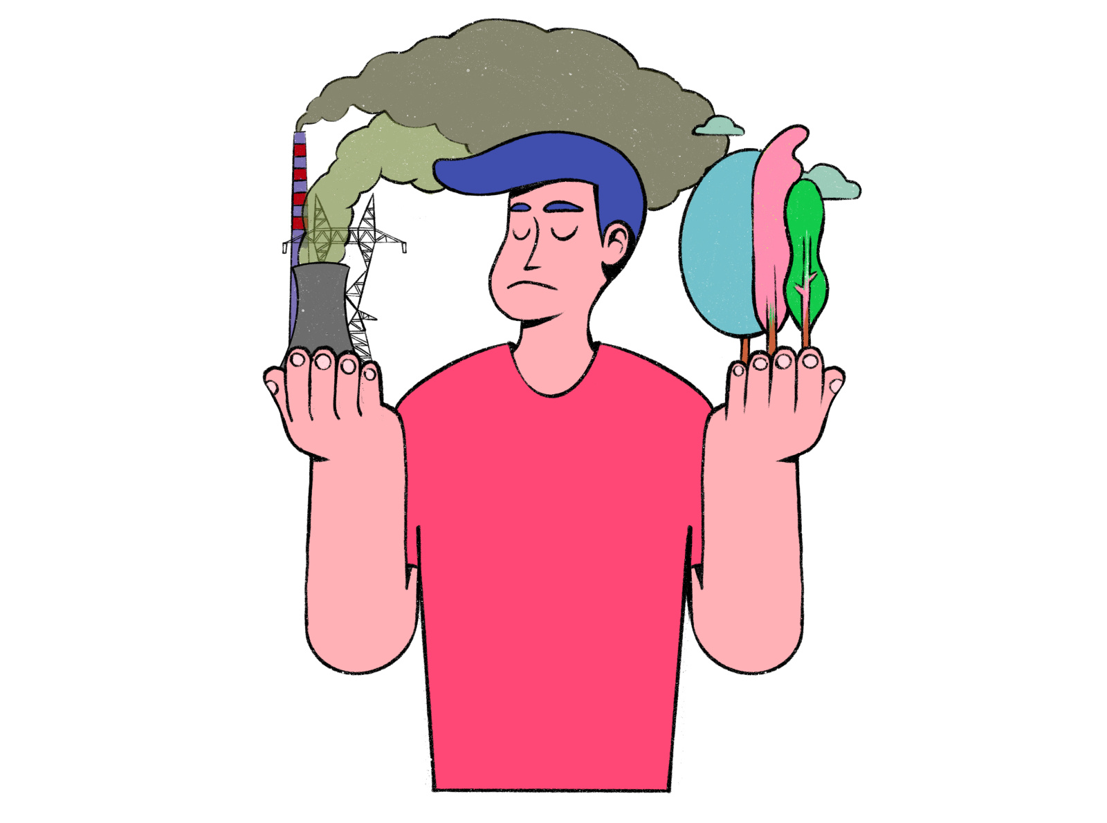 "BORHAN"MathMagazine illustration by Hossein Youzbashi on Dribbble