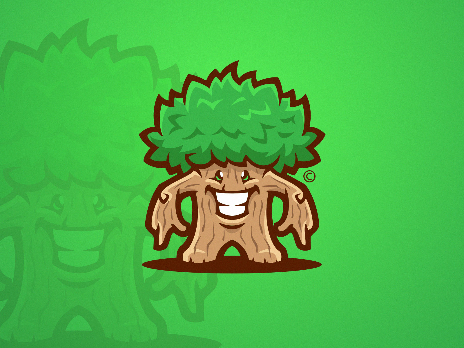 Tree character by Roman on Dribbble