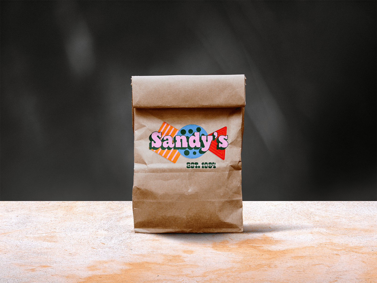 Brand identity concept for Sandy's by Chandler Jean on Dribbble