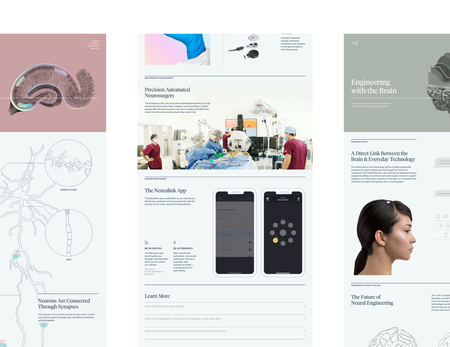 Neuralink - Website by Play Studio on Dribbble