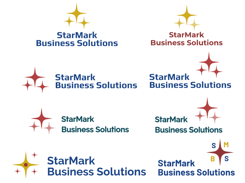 Starmark Logos Rd2 by David Mermelstein on Dribbble