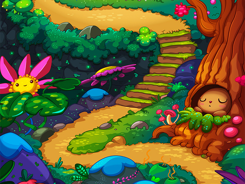 Berry Game - Map 3/9 by Juan Casini on Dribbble