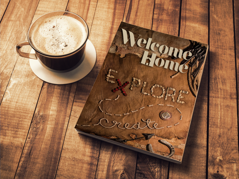 Welcome Home Magazine by Megan Garner on Dribbble