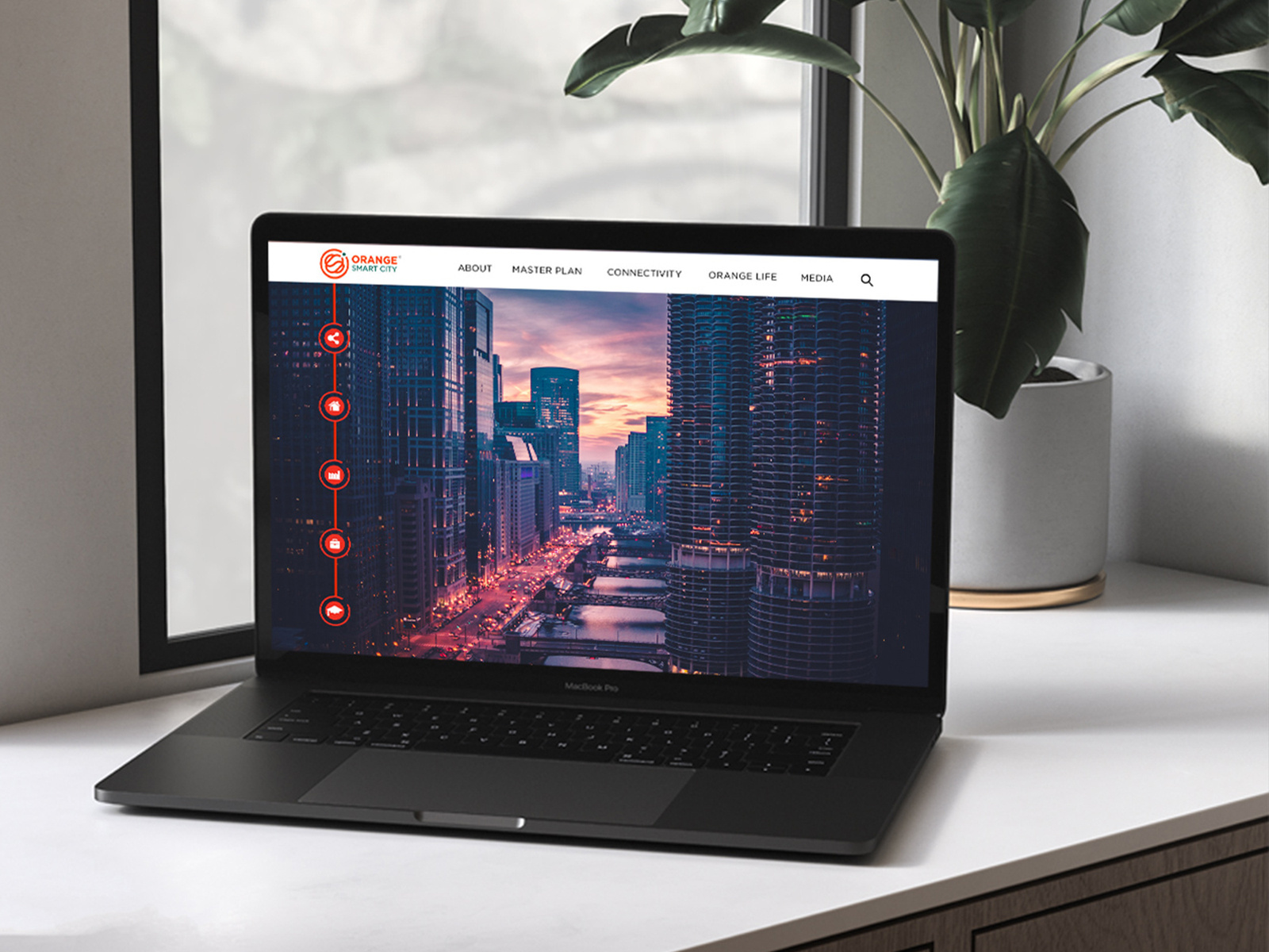 Orange Smart City • Website Design & Development by Dhriti Jain on Dribbble