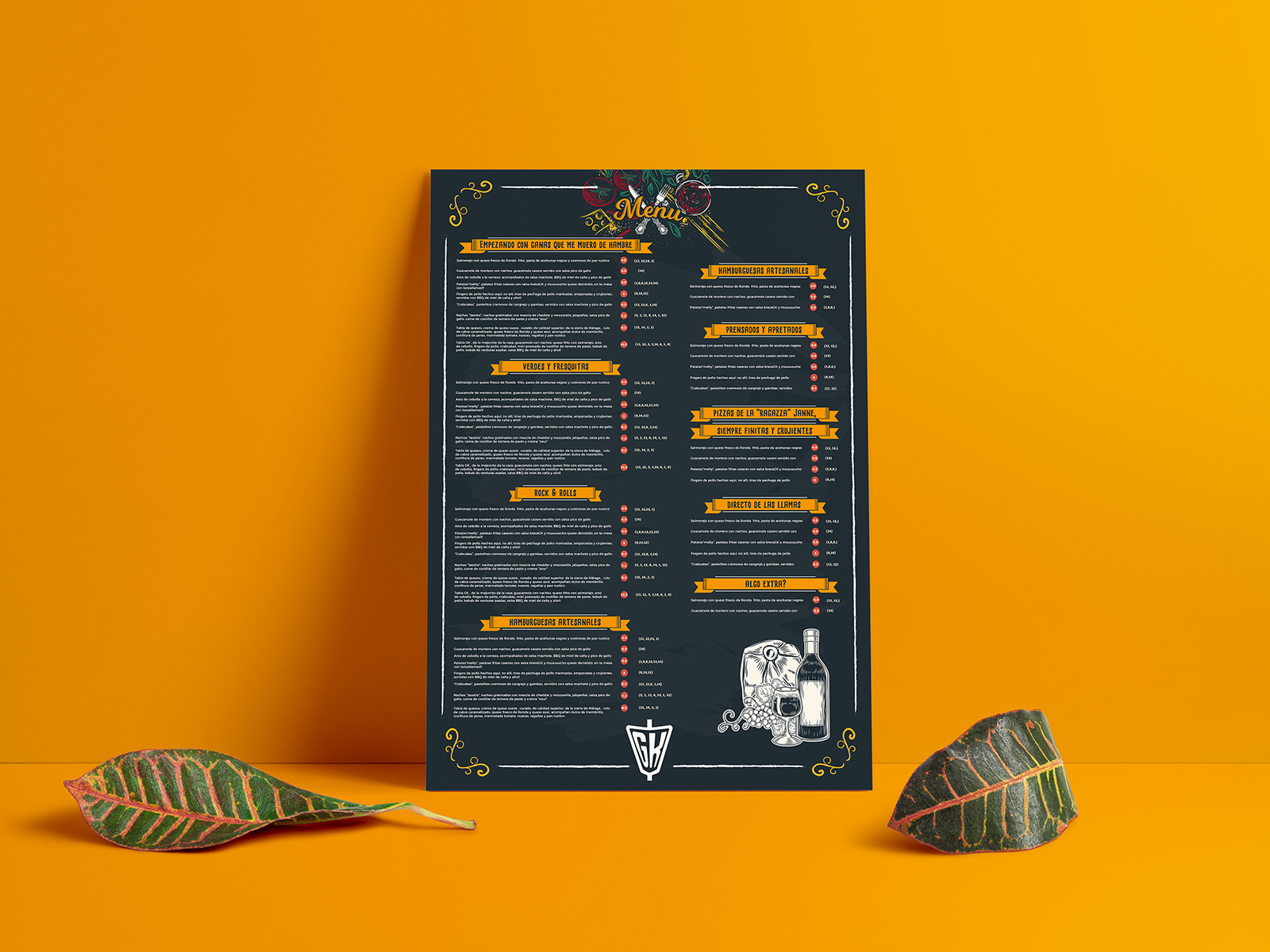 Menu Design by Yummy Menus on Dribbble