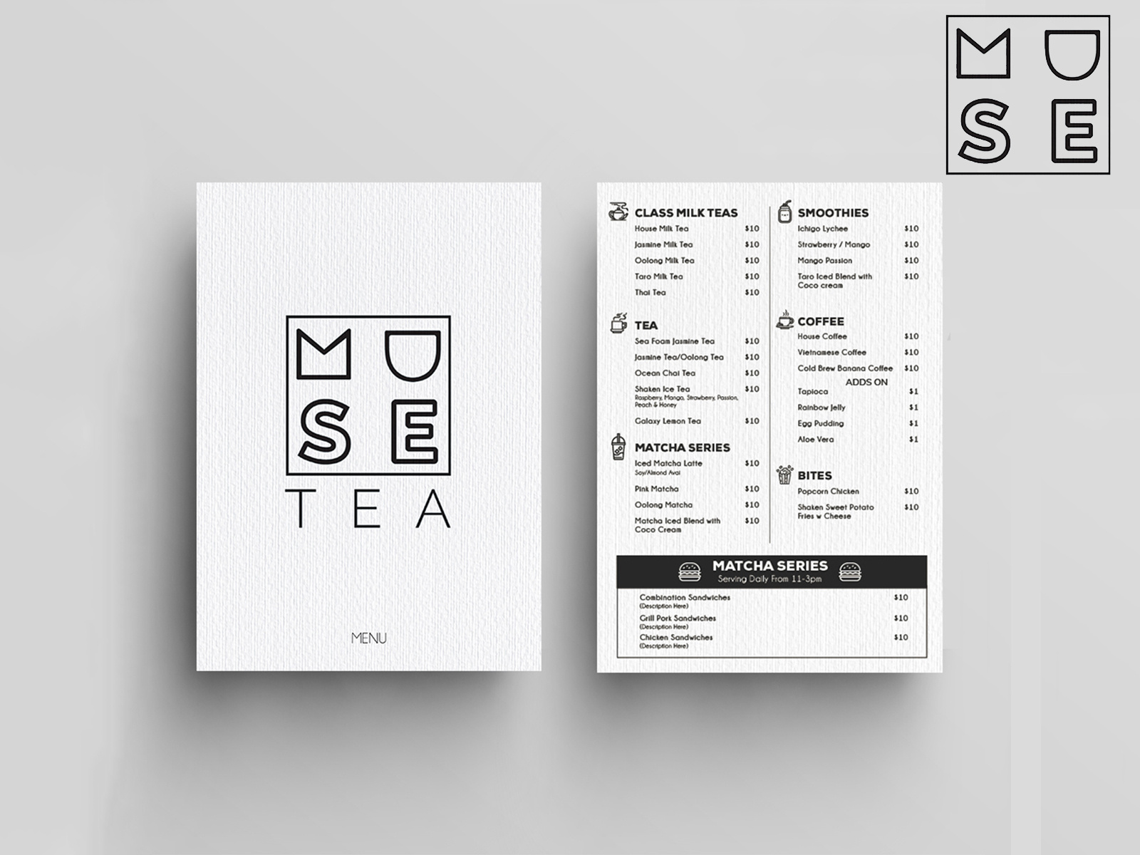 Tea Menu Card by Yummy Menus on Dribbble