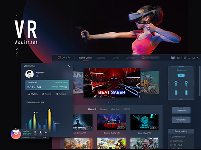 VR Assistant by Jackie on Dribbble