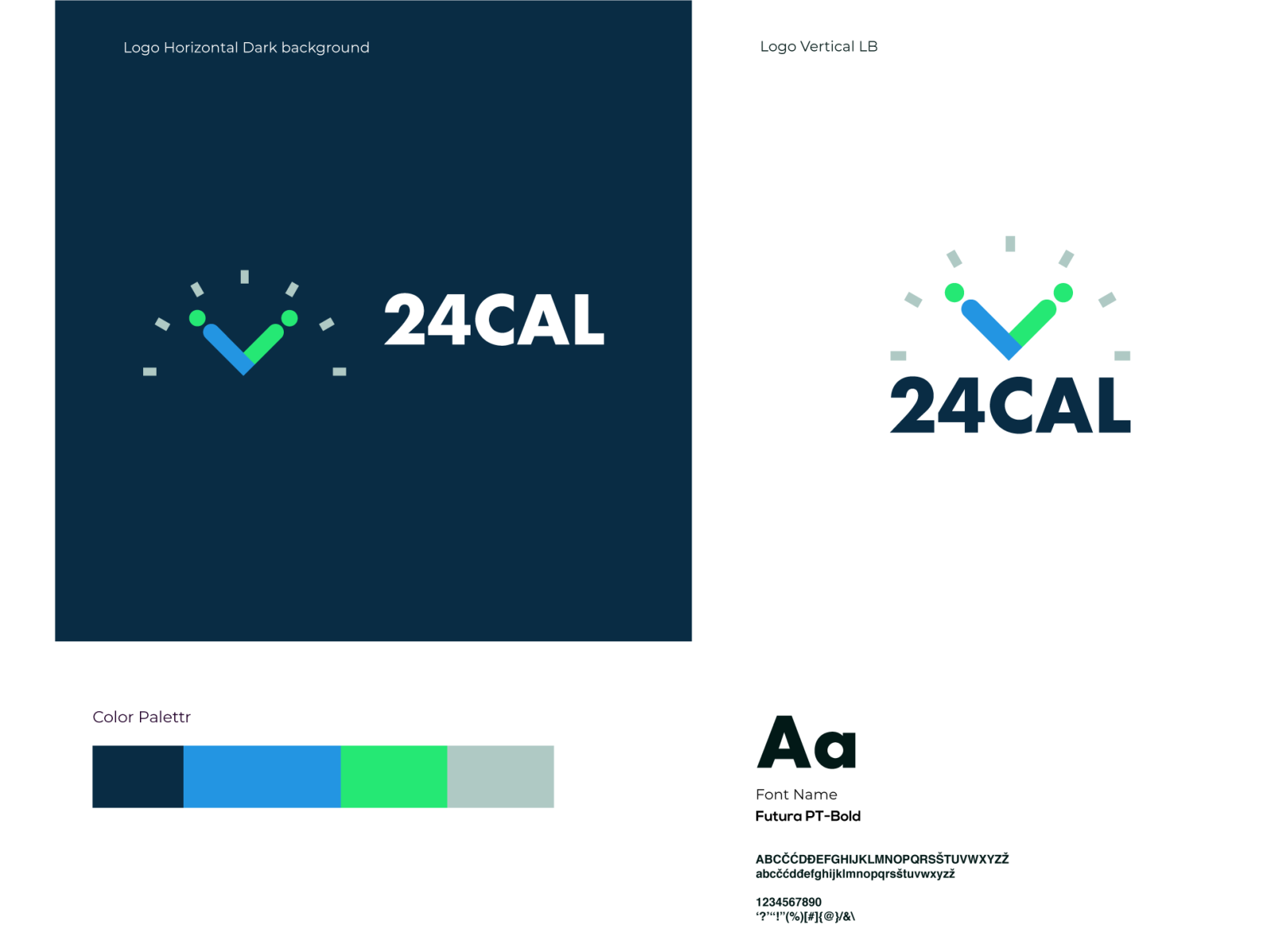24 CAL Logo by Yusufaslam on Dribbble