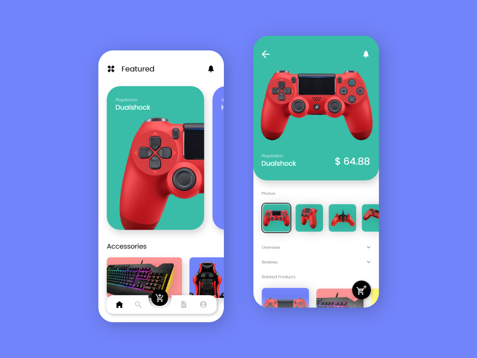Shopping Cart UI | Rounded Edges by Aaditya Basnyat on Dribbble