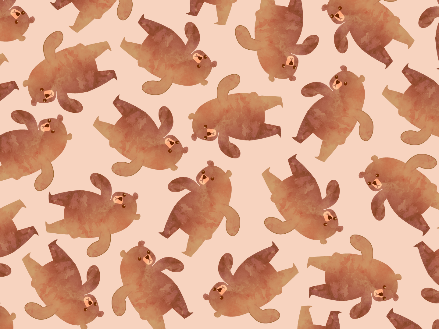 Bear Background by Rachel Thackeray on Dribbble