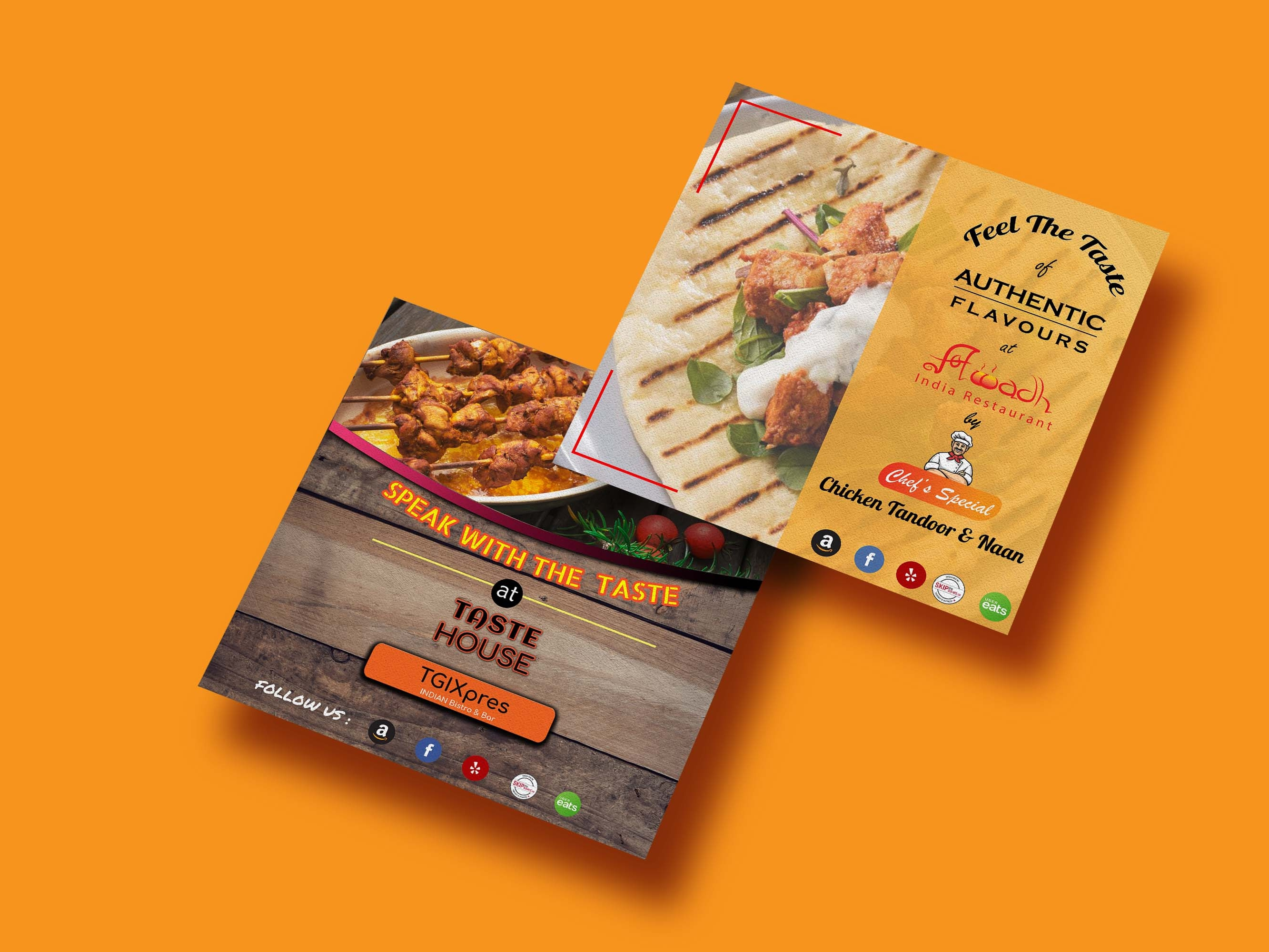 Menu Card by Asmi Tank on Dribbble
